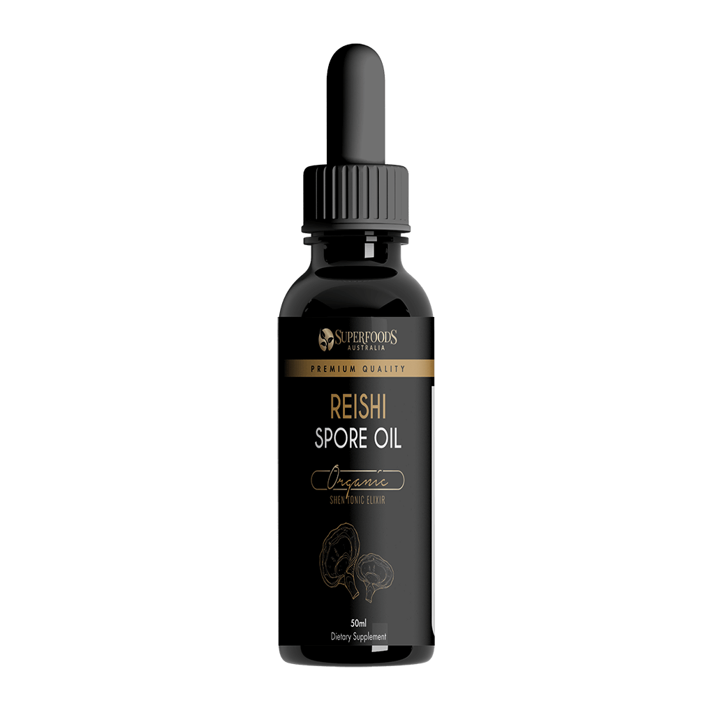 Reishi Mushroom Oil | Organic Spore Oil | Superfoods Australia